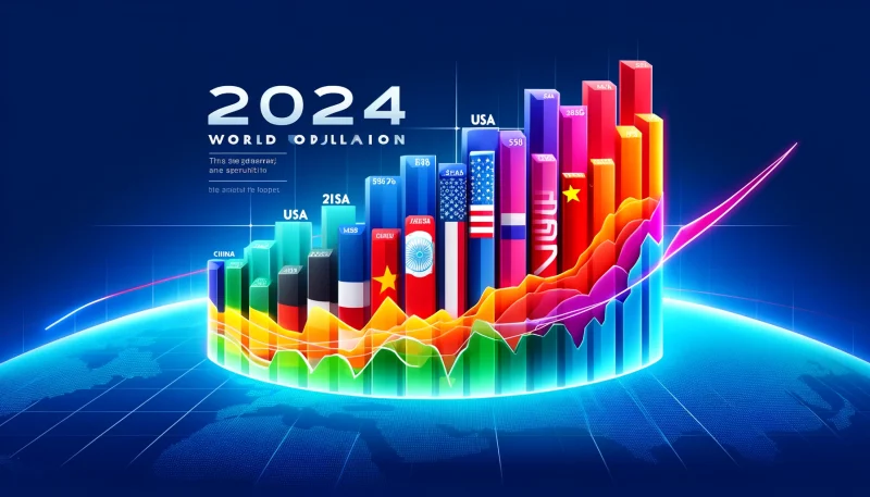 2024年の世界人口ランキング：インド首位、日本は12位のまま？ - 発見のクロスロード