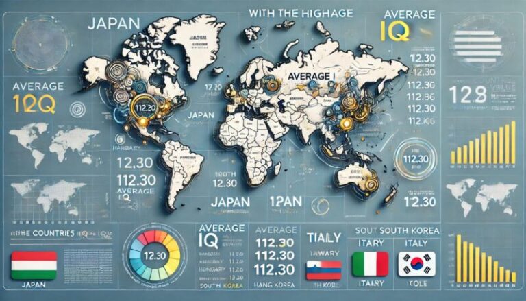 2025年版 世界で一番賢い国は日本！最新IQランキングから見る知性の秘密